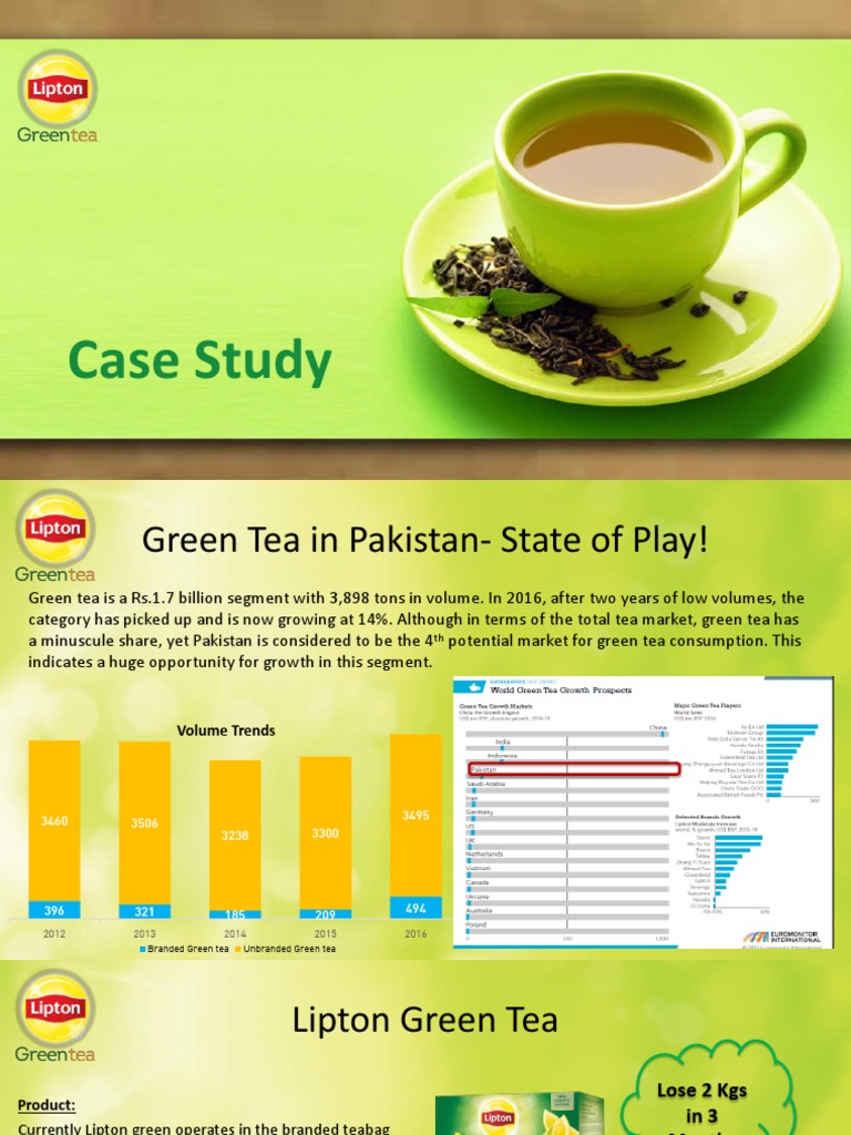 Lipton | PDF | Tea | Green Tea