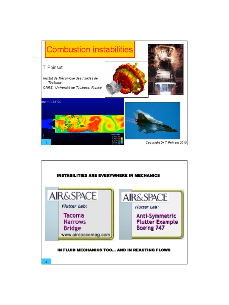 Combustion Instabilities PDF | PDF | Combustion | Rocket Engine
