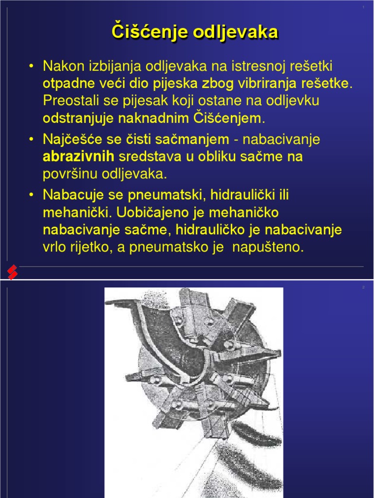 Ciscenje-I-Greske Odlevaka PDF | PDF