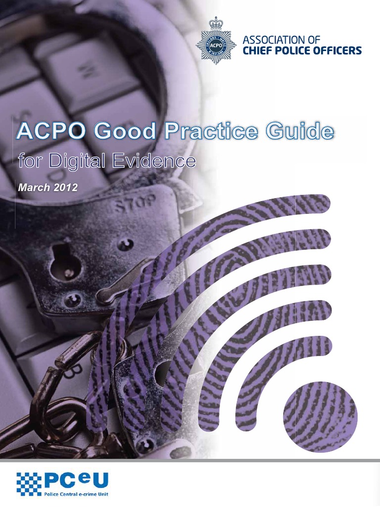 ACPO Good Practice Guide For Digital Evidence v5 | PDF | Digital ...