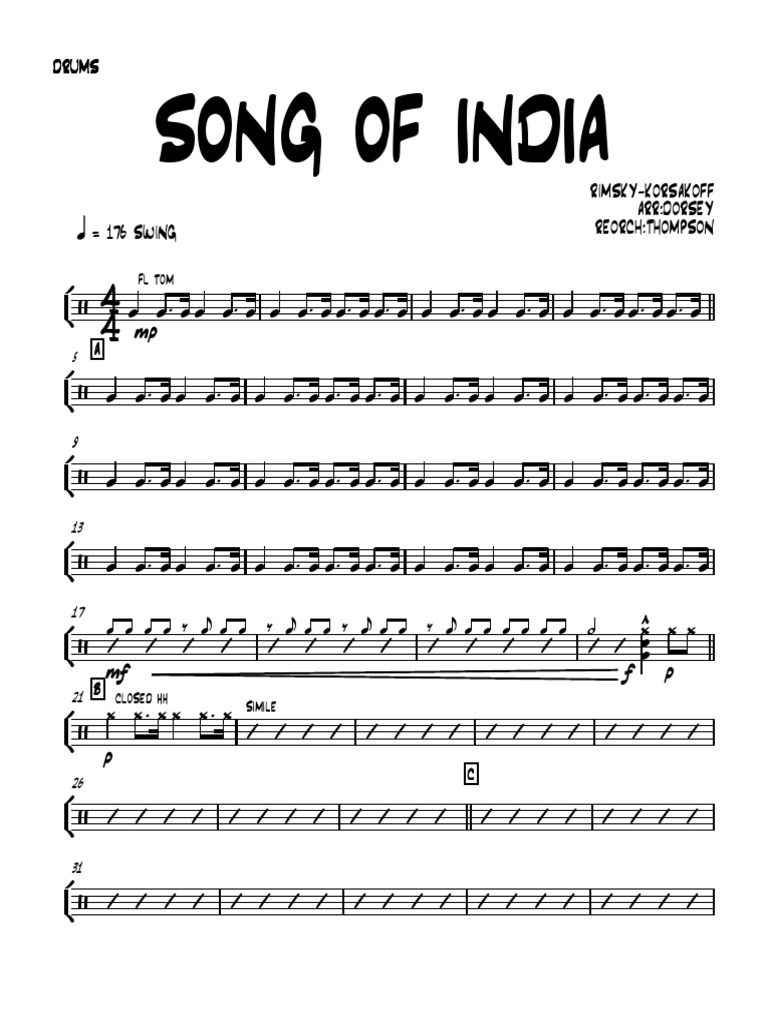 Song of India | PDF