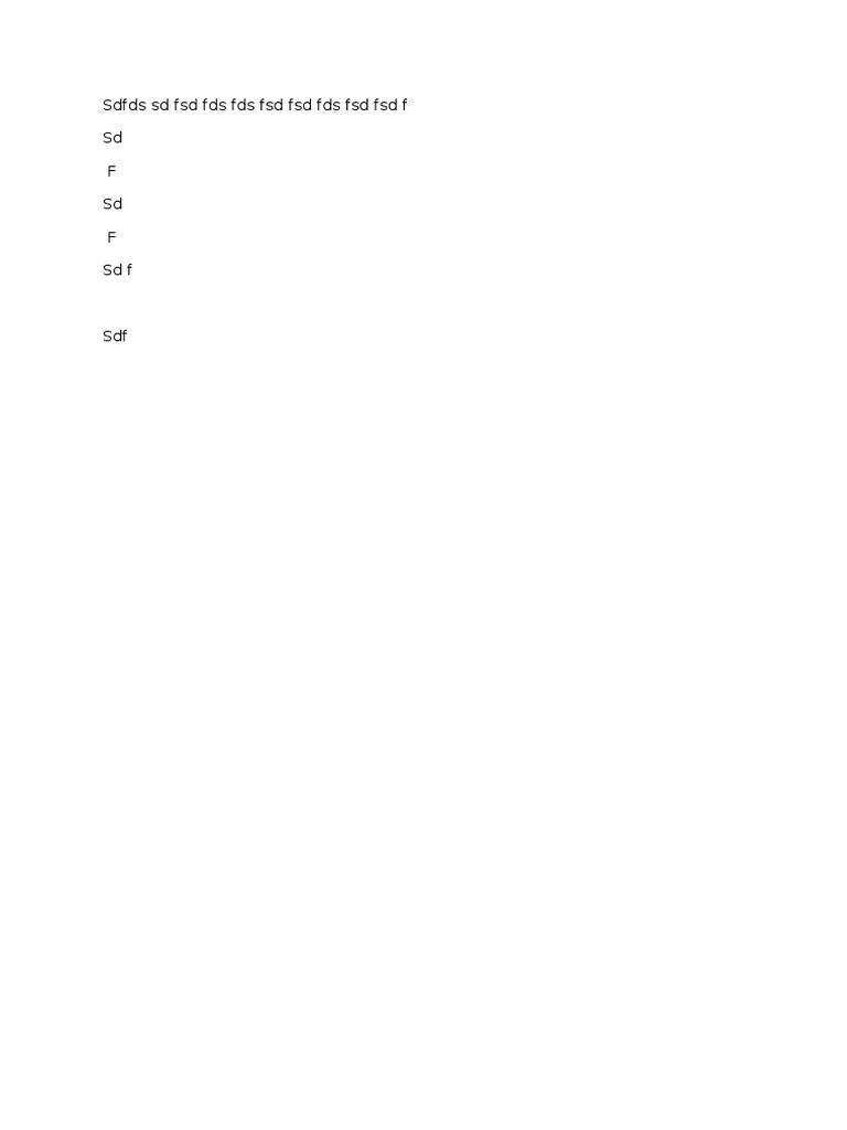 Sdfds SD FSD Fds Fds FSD FSD Fds FSD FSD F SD F SD F SDF | PDF