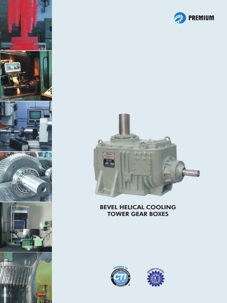 Premium Cooling Tower Gearbox Catalogue | PDF | Gear | Transmission ...