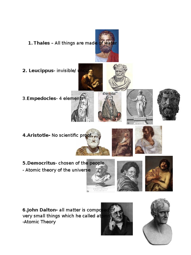 Top 10 Scientists and Their Contributions | PDF | Science & Mathematics ...