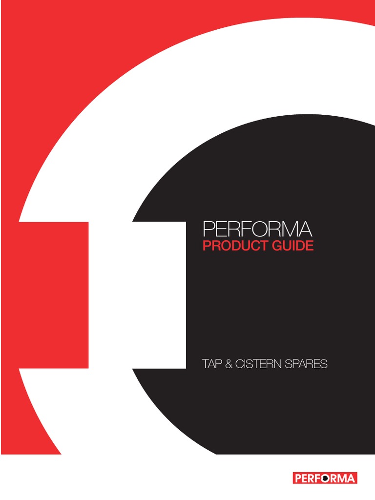 Performa | PDF | Tap (Valve) | Valve
