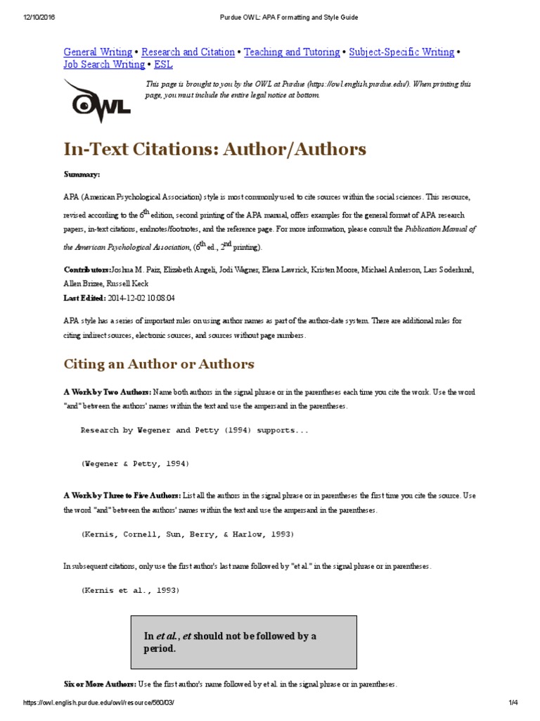 APA Citation Guide for Students | PDF | Citation | Semiotics