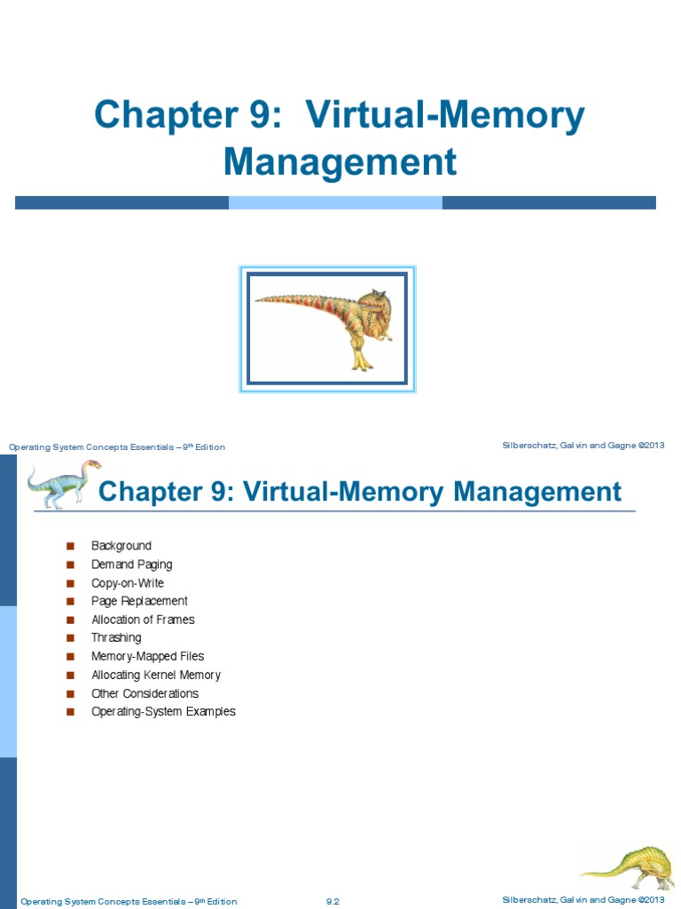Operating Systems Concepts 9th Edition Chapter9 | PDF | Operating ...