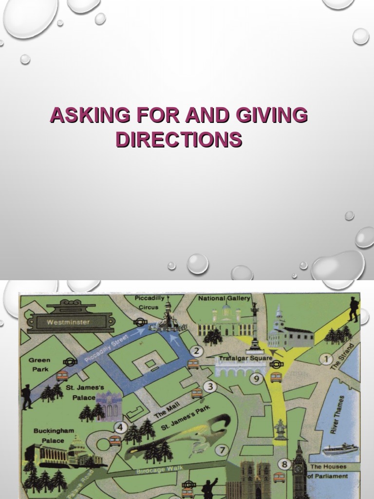 Asking and Giving Directions | PDF