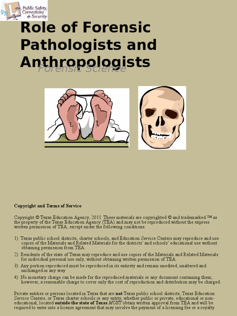 2 04-Fsci-Forensic-Pathologist-Anthropologist | PDF | Autopsy | Pathology