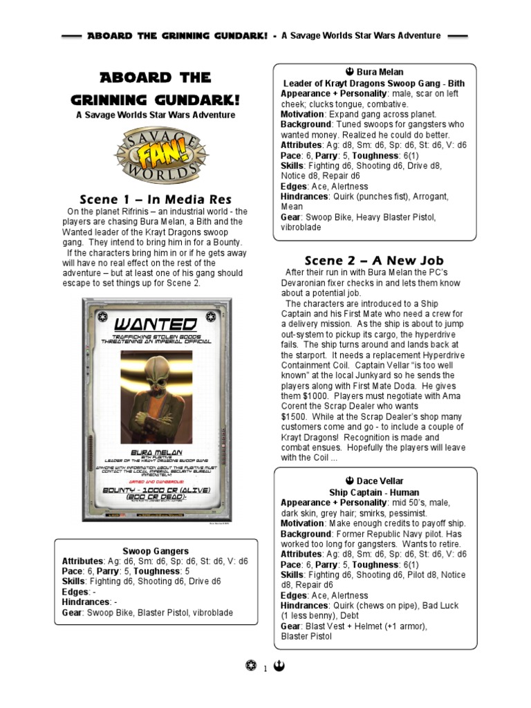 Aboard The Grinning Gundark 151224 | PDF | Leisure | Nature