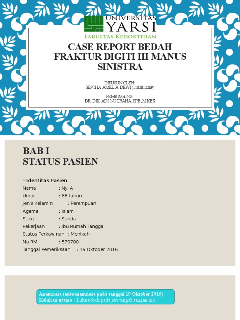 CR Fraktur Manus | PDF