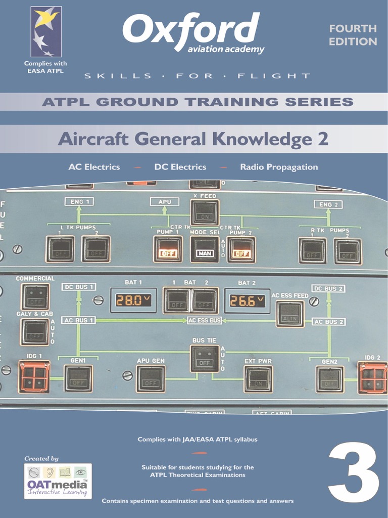 Oxford ATPL 4th Ed Book 03 Aircraft General Knowledge 2 Electrics PDF ...