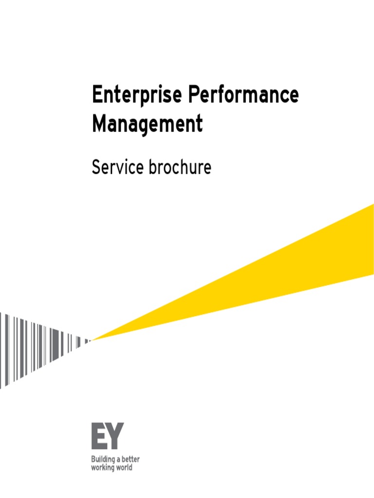 Ey Enterprise Performance Management Service Brochure | PDF | Top Down ...