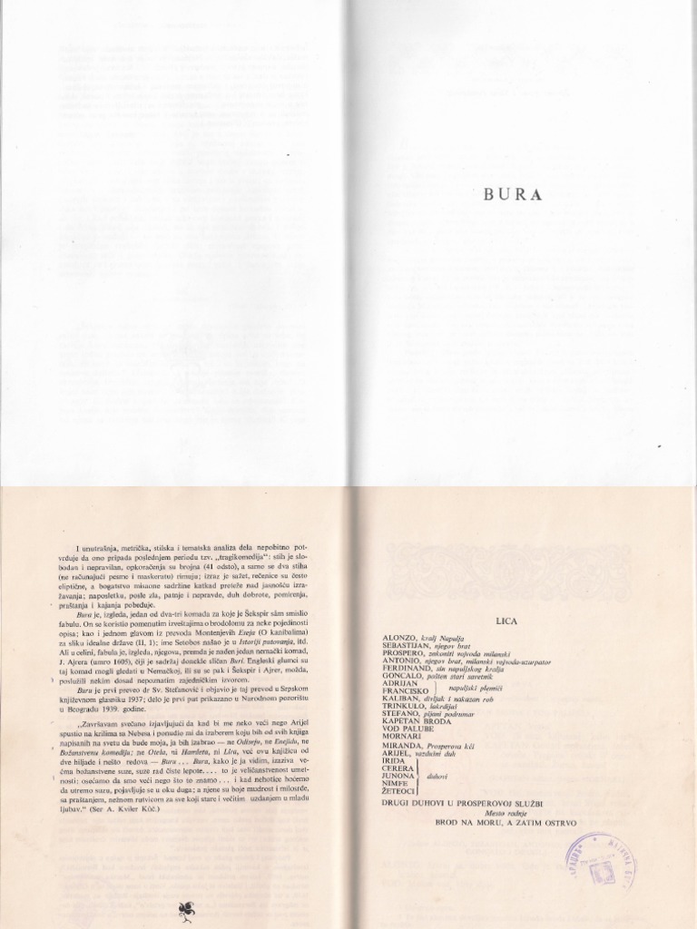 Sekspir Bura | PDF