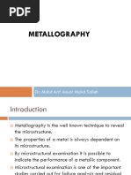 Microstructure Examination of Steel Lab Report | PDF | Heat Treating ...
