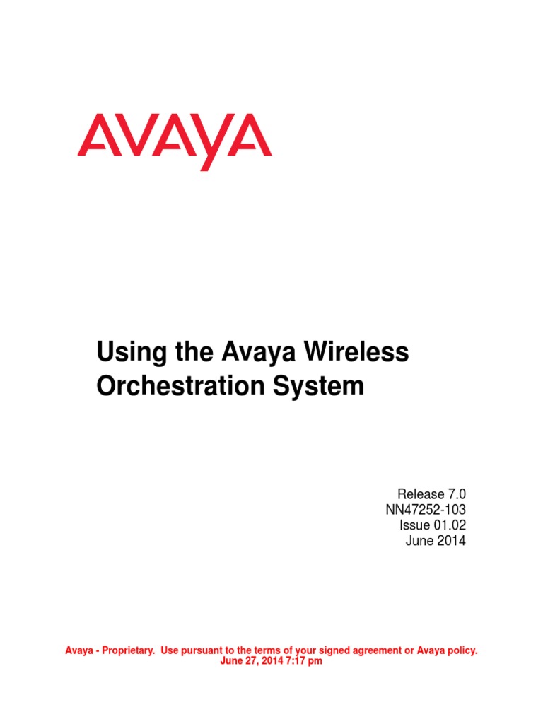 Os Avya | PDF | Wireless Access Point | Wireless Lan