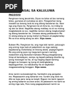 Tagalog Basic Prayers | PDF