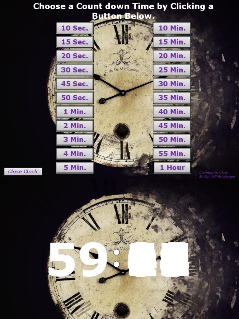 Countdown Clock | PDF | Copyright Law | Law