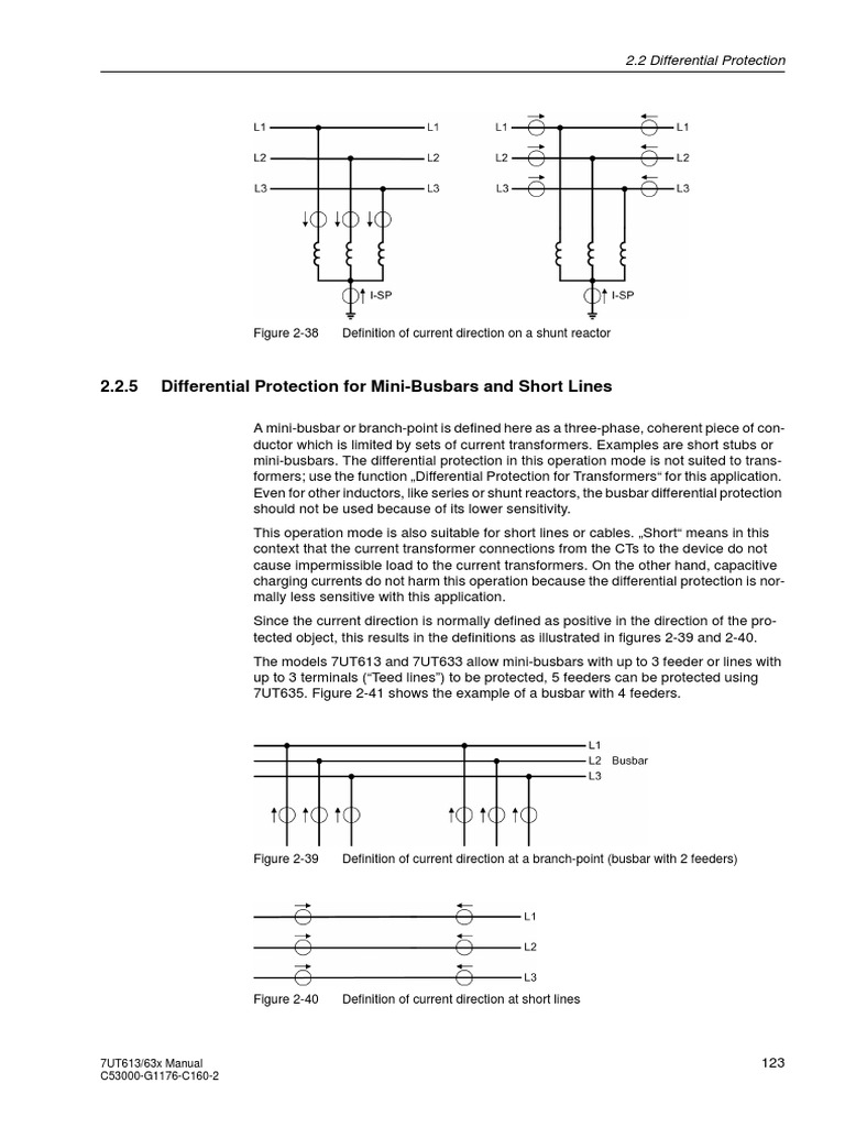 3 PH Busbar Protection - Manual | PDF | Transformer | Electric Power