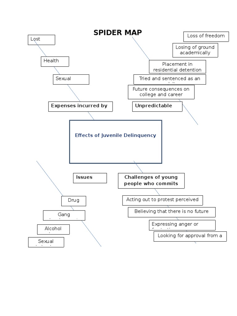 II Individual Activity Spider Map | PDF | Juvenile Delinquency | Recidivism