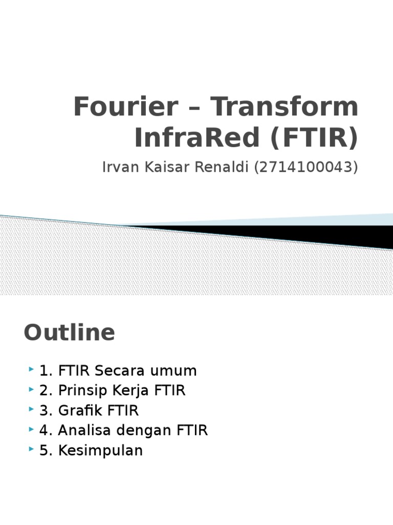FTIR | PDF | Seni | Sains & Matematika