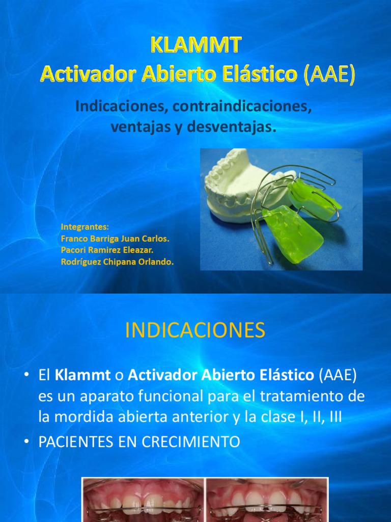 Indicaciones y ventajas del Klammt | PDF | Hogar, jardinería y ...