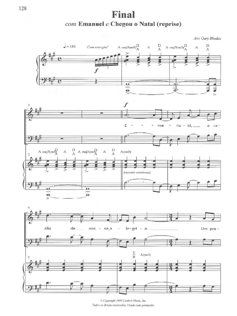 Emanuel Partitura PDF | PDF