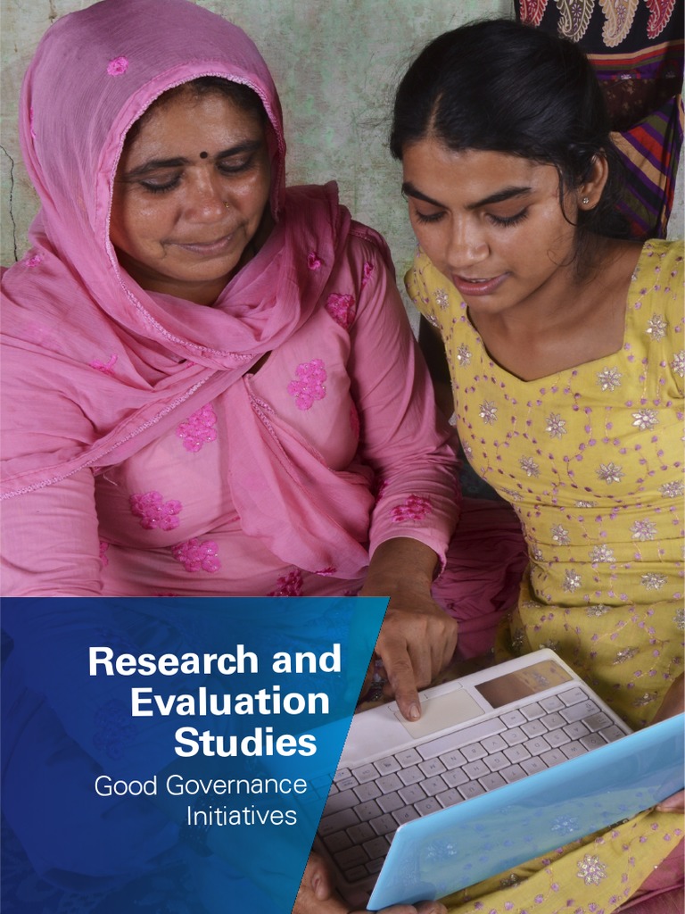 DARPG Evaluation Study Book | PDF | Governance | Teachers