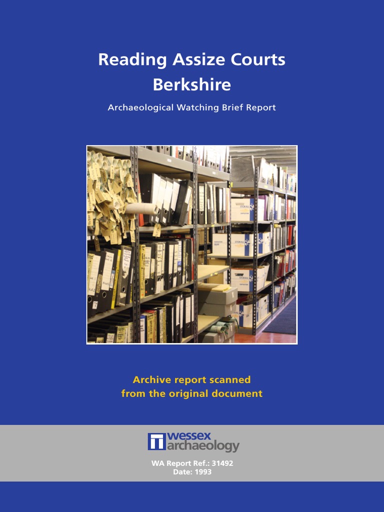 Reading Assize Courts Watching Brief | PDF