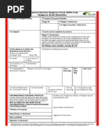 MO41 Template | PDF | Dangerous Goods | Transport