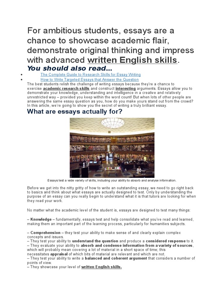 How to Write a Truly Brilliant Essay: Characteristics, Techniques, and ...