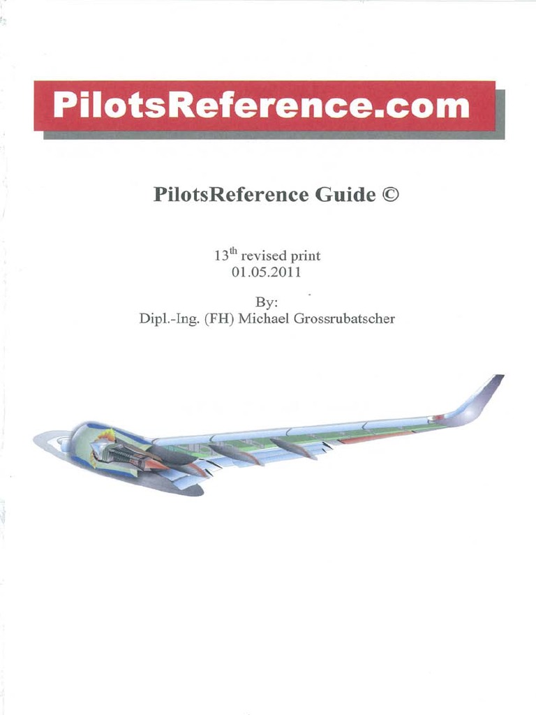 DOC003. Pilots Reference Checklist. V3.1x. ENG | PDF