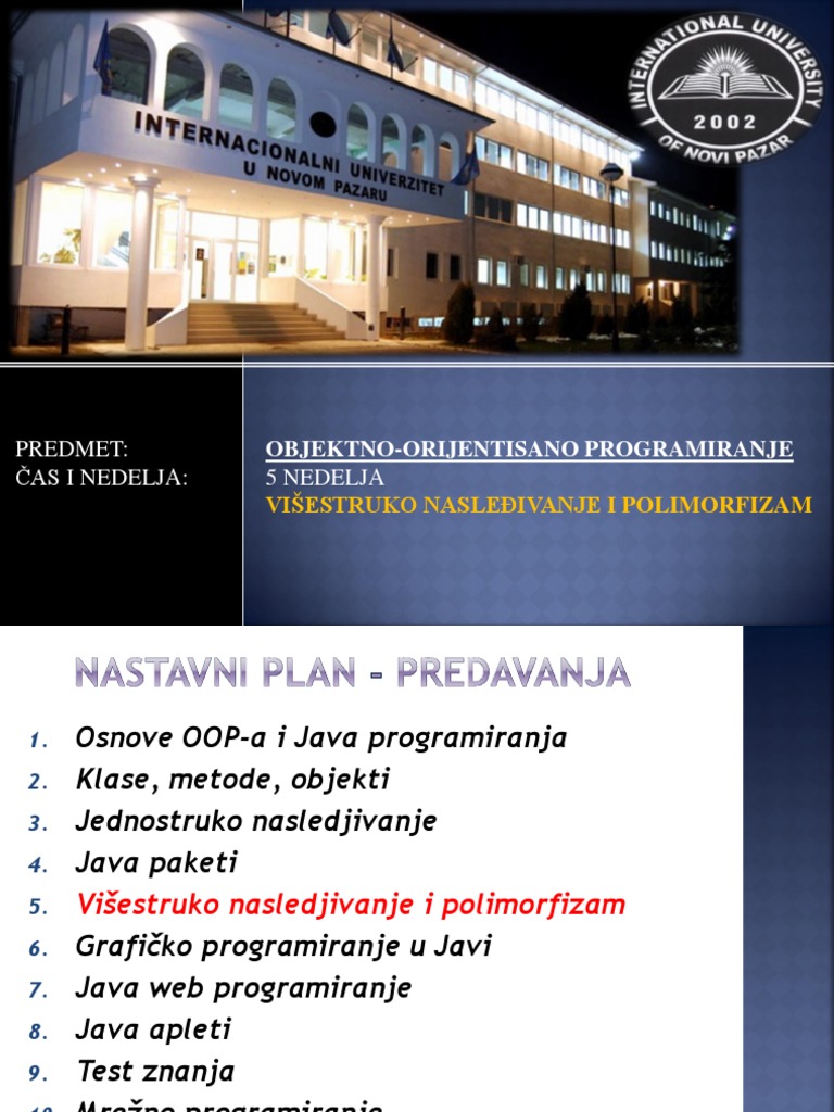 Java Programiranje 2 | PDF