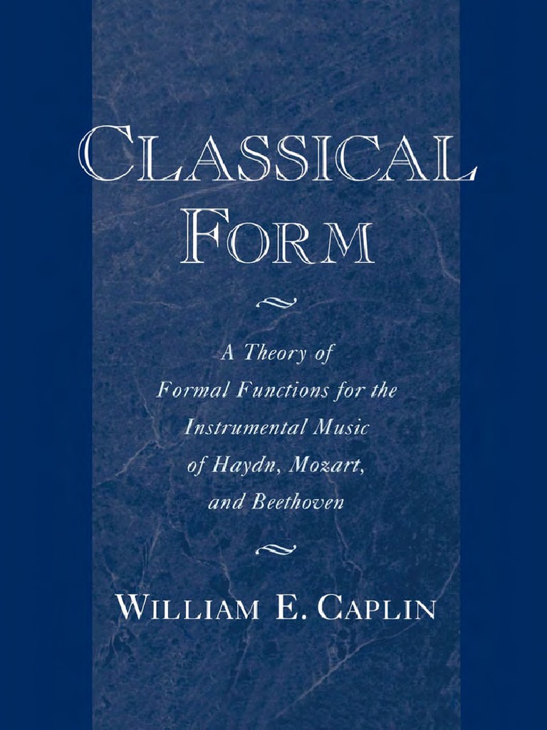 Classical Form | PDF | Harmony | Musical Forms