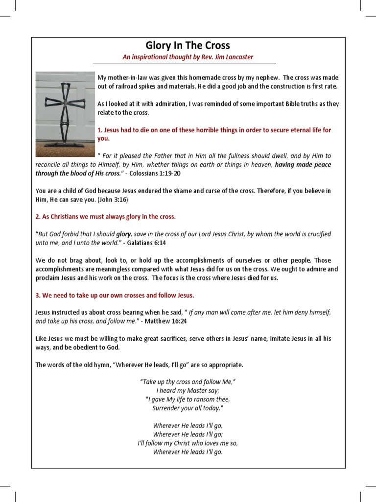 The Cross | PDF