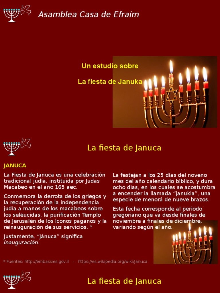 Januca Celebracion Del Solsticio de Invierno | PDF | Janucá | Talmud