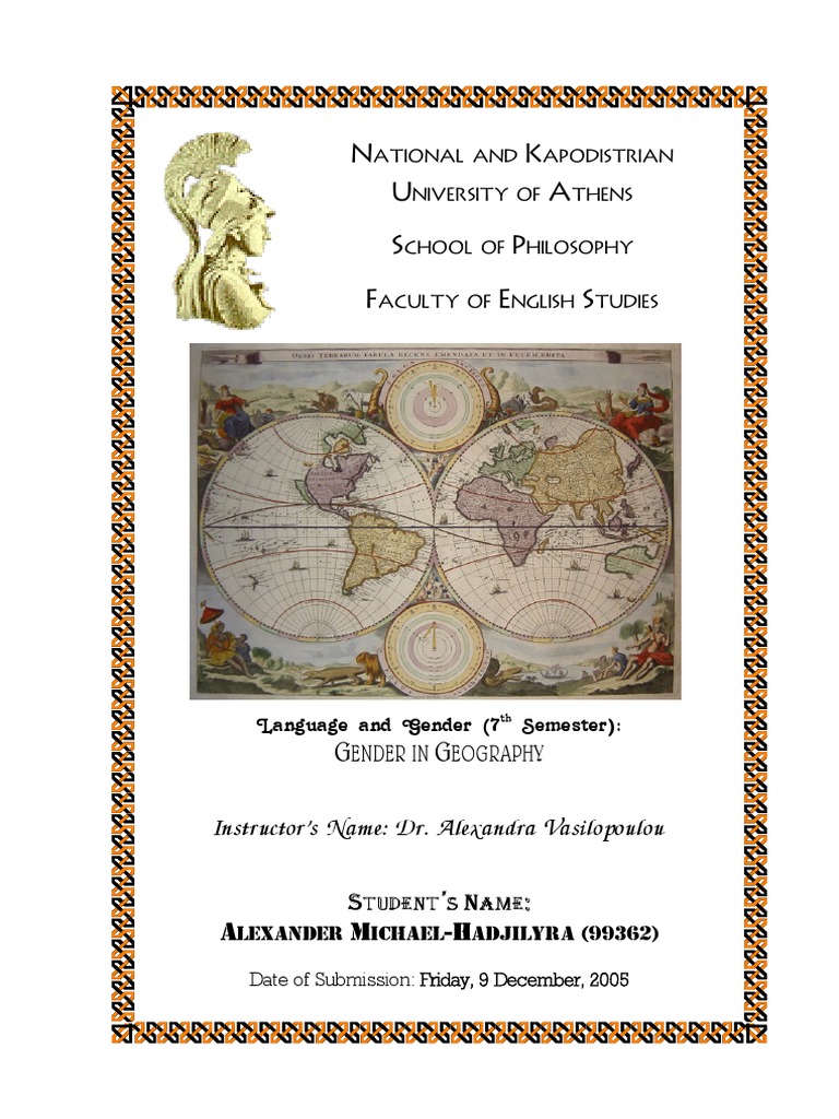 Gender in Geography | PDF | Grammatical Gender | Grammar