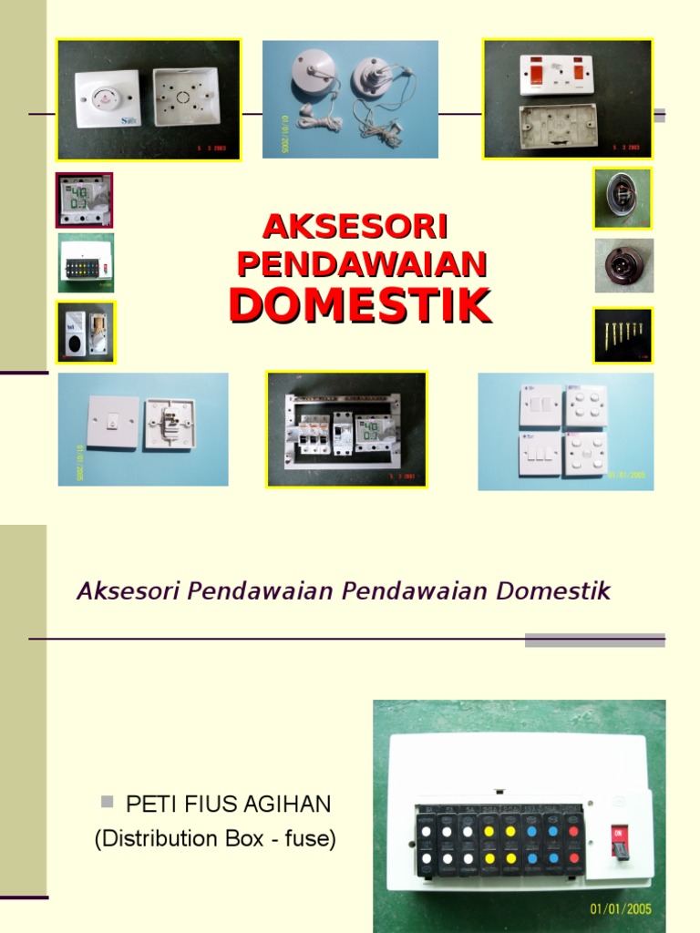 Aksesori Pendawaian Domestik | PDF