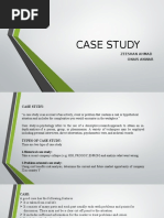 Case Study Report FORMAT - NU | PDF | Case Study | Justification