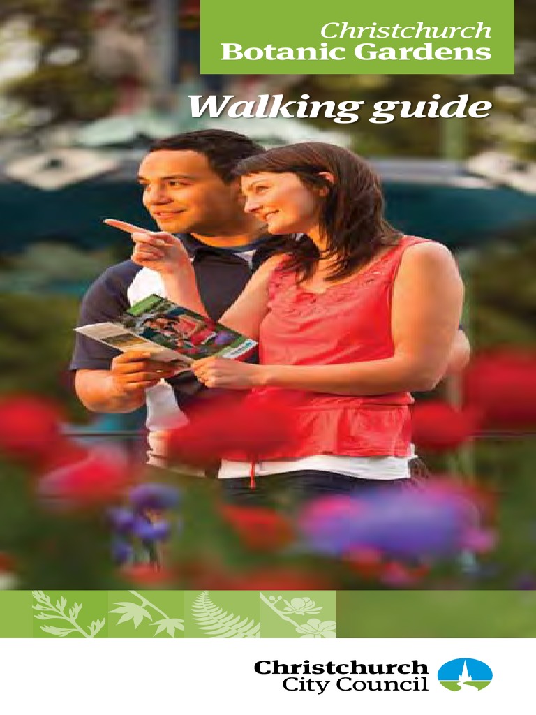 Botanic Gardens Walking Guide | PDF | Trees | Horticulture And Gardening