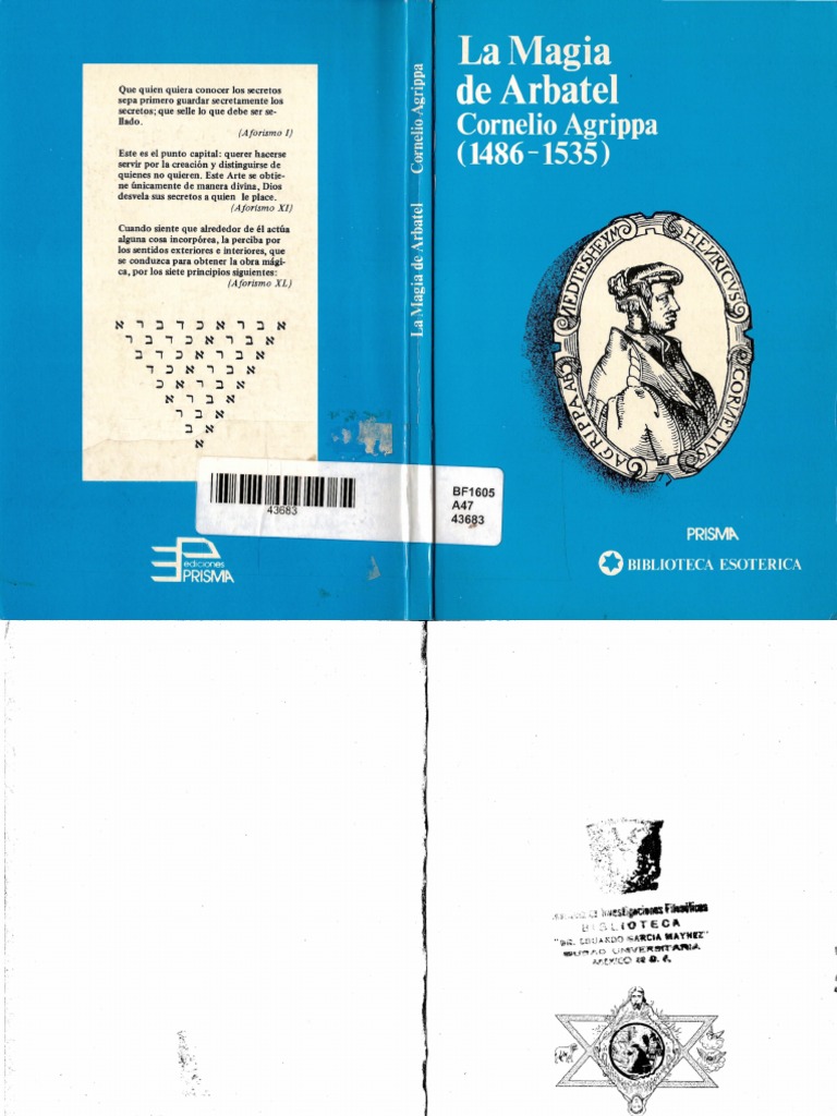 La Magia de Arbatel Agrippa PDF | PDF | Demonios | Alma