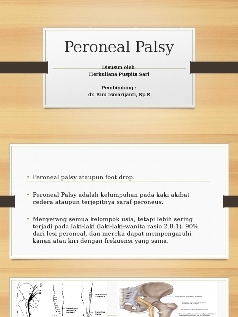 Peroneal Palsy | PDF | Sains & Matematika