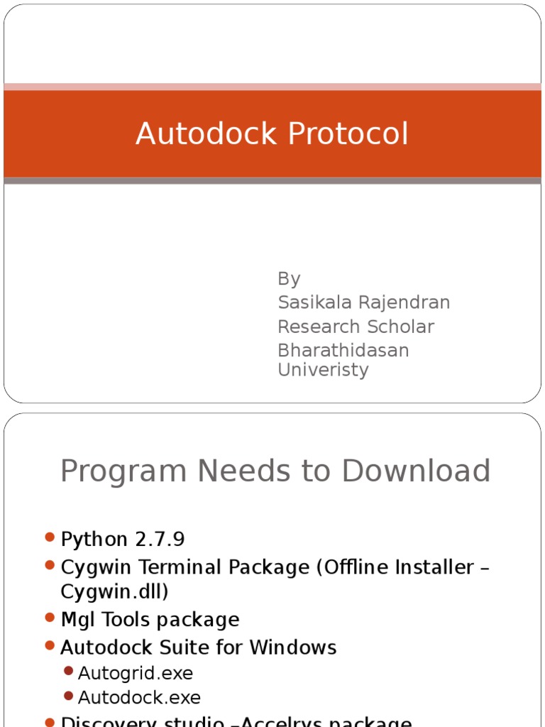 Autodock Autodock