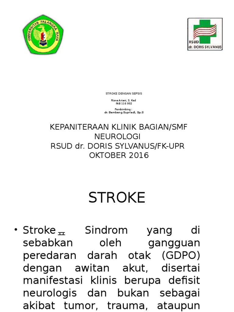 Stroke Sepsis 2 | PDF