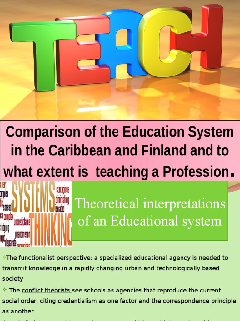 Comparison of The Education System in The Caribbean and Finland. | PDF ...