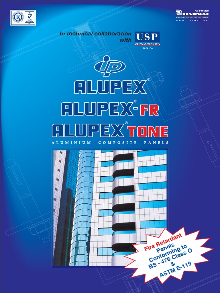 Alupex Fire Rated Acp Panles | PDF | Composite Material | Wall