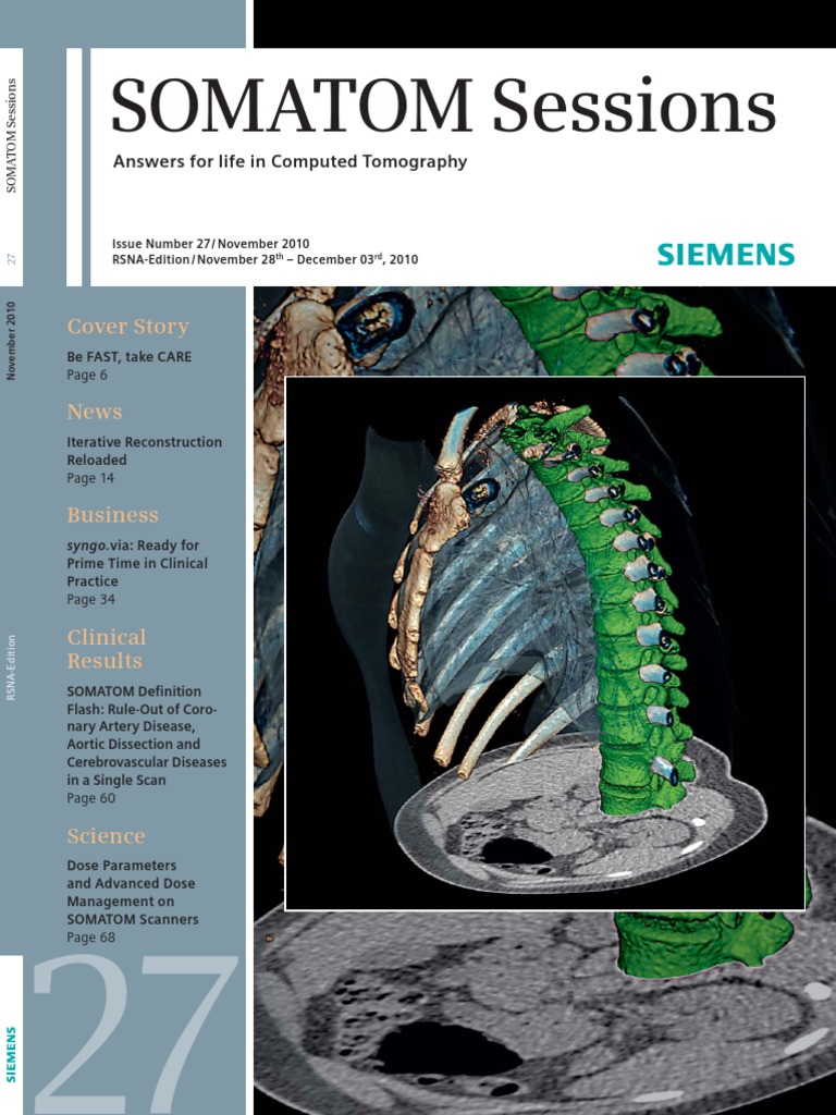 Somatom - Session 22 | PDF | Ct Scan | Medical Imaging