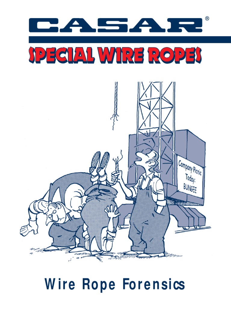 CASAR - Wire Rope Forensics | PDF | Wear | Corrosion