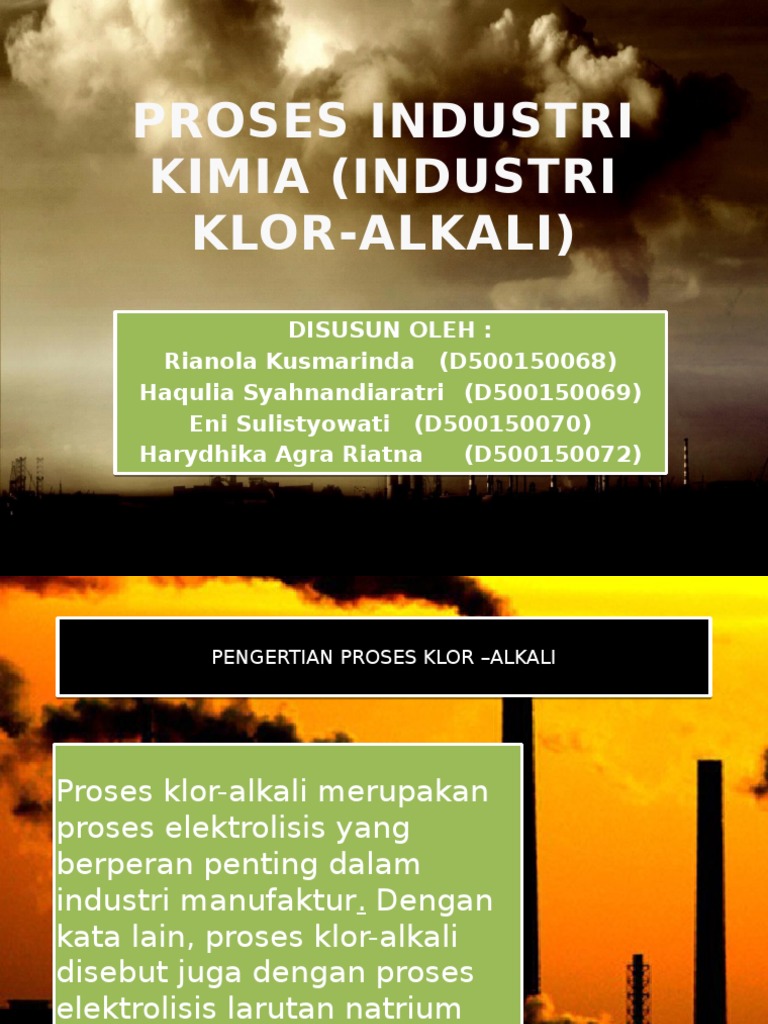 Pik Industri Klor Alkali | PDF