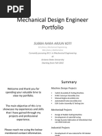 Mechanical Engineering Design Portfolio | PDF | Helicopter | Quadcopter